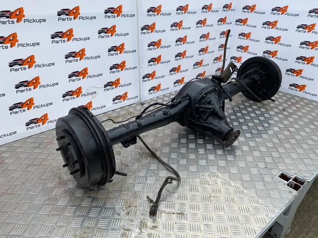 2002 MITSUBISHI L200 K74 Complete Rear Axle with Diff Lock ratio 4.875 ...