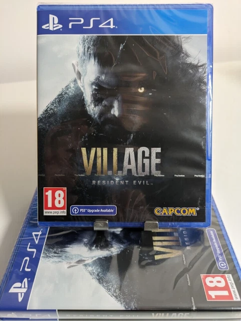 RESIDENT EVIL VILLAGE PS4 PLAYSTATION New and Sealed FREE PS5 Upgrade Included £18.75 - PicClick UK