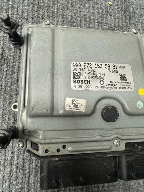 2008-2014 MERCEDES BENZ W204 C350 E350 Ecu Ecm Engine Control Module ...