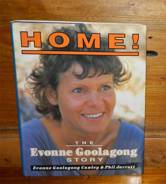 HOME! THE EVONNE Goolagong Story by Phil Jarratt Simon & Schuster ...