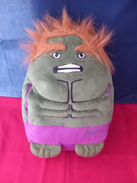 INCREDIBLE HULK SPUDDY / Couch Potato Soft Toy TV Remote Control Holder ...