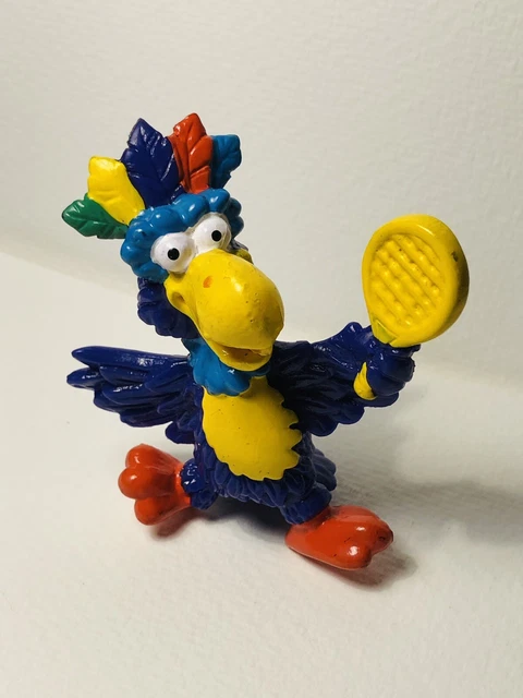 MR CADBURYS PARROT Tennis Chocolate Mini Eggs PVC Toy Figure 1990s ...