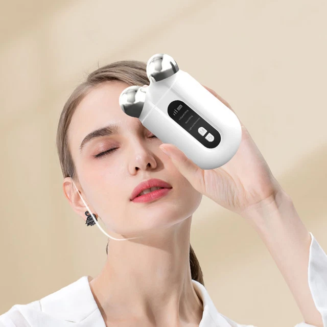 SKIN TIGHTENING FACIAL Massager Muscle Toning Device Electric ...