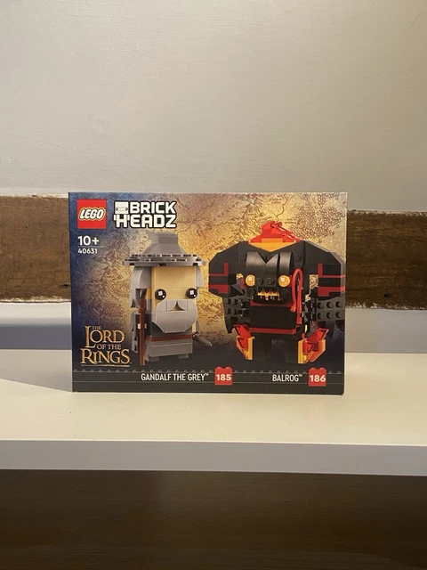 LEGO BRICKHEADZ LORD of the Rings Gandalf Balrog Building Set £25.88 ...