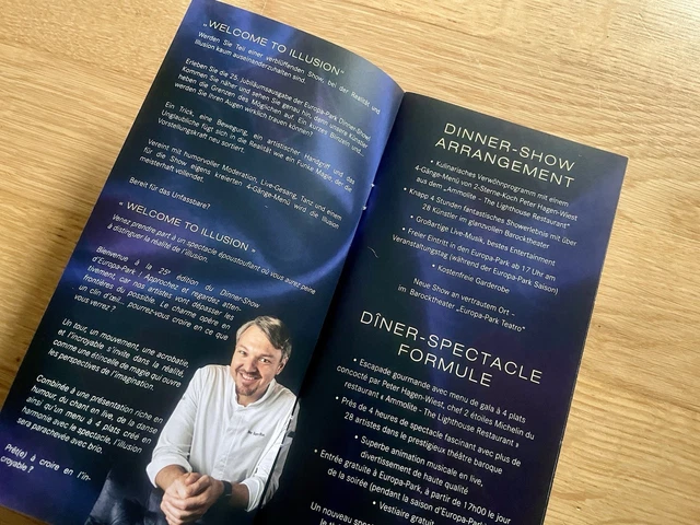 PROSPEKT EUROPA-PARK RUST DINNER SHOW 2025/2026 Welcome to Illusion EUR ...