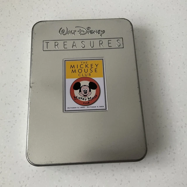 Disney Treasures Dvd Set The Mickey Mouse Club October 3 7 1955 Ltd Tin