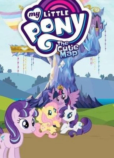 MY LITTLE PONY: The Cutie Map by Scott Sonneborn (English) Paperback ...