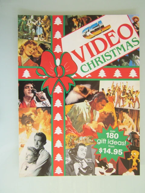 CEL VIDEO CHRISTMAS vintage catalogue 1980's 16 x pages $20.00 ...