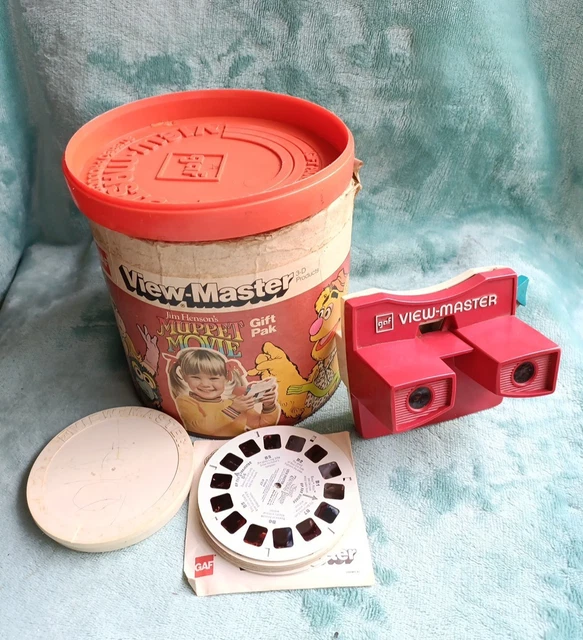 VINTAGE VIEW-MASTER MUPPET Movie Pak & Muppet/Muppet Treasure Island ...