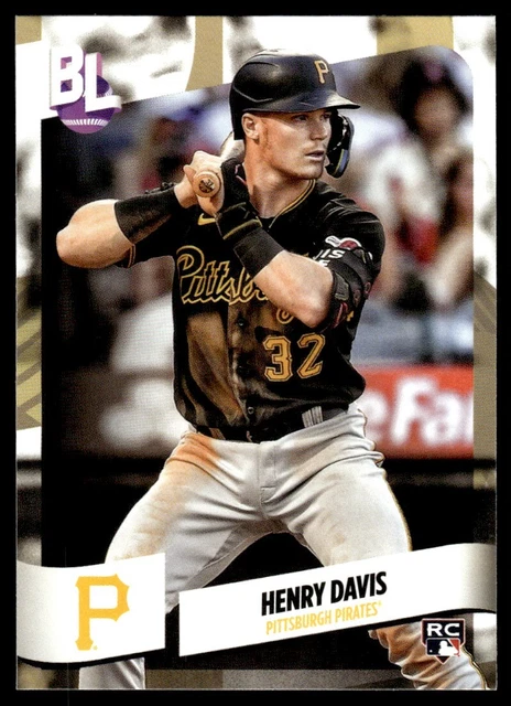 2024 TOPPS BIG League Baseball Henry Davis Rookie Pittsburgh Pirates ...