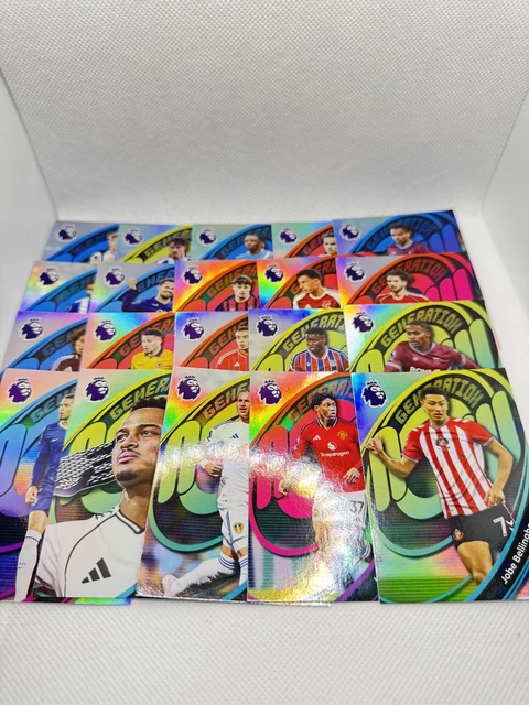 2026 TOPPS PREMIER League Generation Now Complete Insert Set - 20 Cards ...