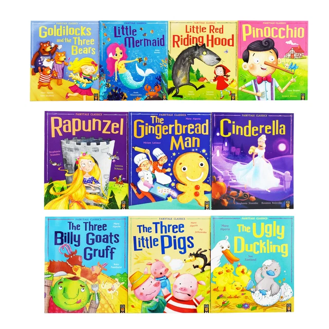 MY FIRST FAIRY Tales Classics 10 Books Collection Set - Age 3-5 ...