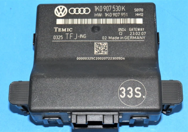 VW GOLF MK5 Temic Can Bus Gateway Control Unit 1K0907530E £3.99 ...