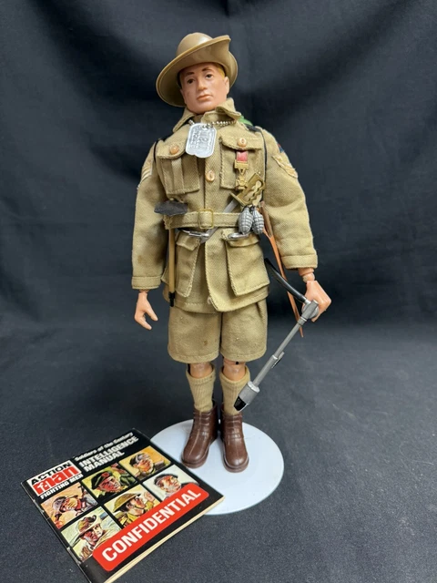 VINTAGE ACTION MAN, AUSTRALIAN JUNGLE FIGHTER & 1960's PAINTED HEAD FIGURE £145.00 - PicClick UK