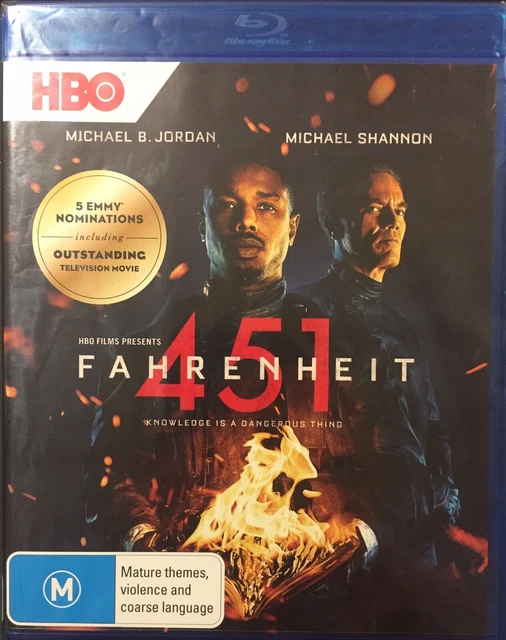 FAHRENHEIT 451 (2018) Blu Ray - Brand New - Michael B. Jordan ...