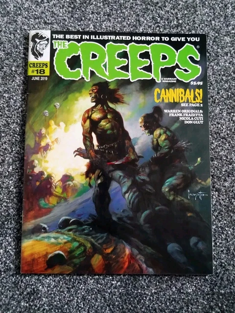 THE CREEPS ISSUE 18 Horror Fantasy Science Fiction Frazetta Cover Art ...