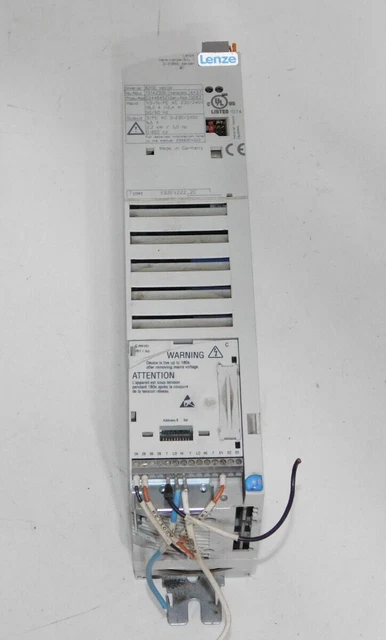 LENZE E82EV222_2C 8200 Vector Frequency Inverter Drive Control Module ...
