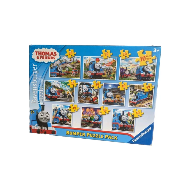 THOMAS AND FRIENDS Bumper 10 X Puzzle Pack Ravensburger Childrens ...