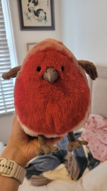 JELLYCAT PLUM ROBIN £47.50 - PicClick UK