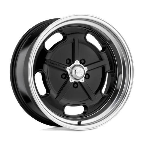 22X8.5 AMERICAN RACING VN511 SALT FLAT Gloss Black Wheels 5x5 (0mm) Set ...