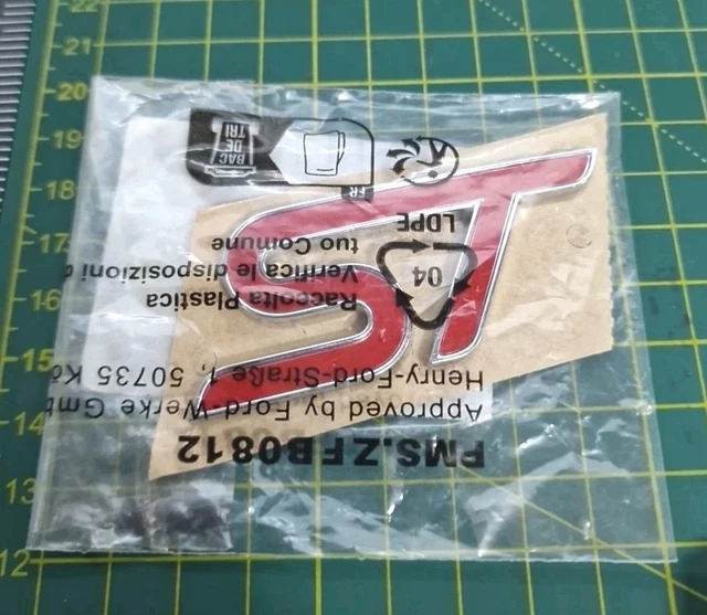 GENUINE NEW FORD ST FRONT BUMPER BADGE Front Emblem For Focus ST 2012 ...
