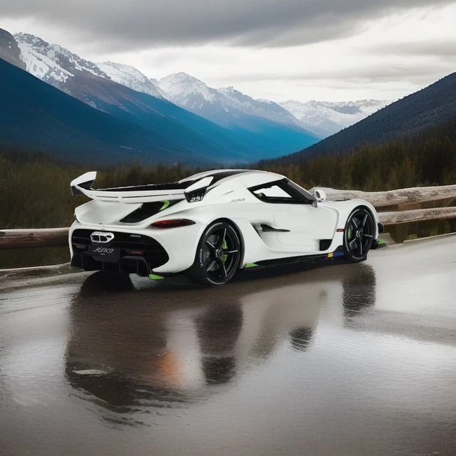 KOENIGSEGG JESKO ABSOLUT / Absolute - Light Grey Gray - GT Spirit - 1/ ...
