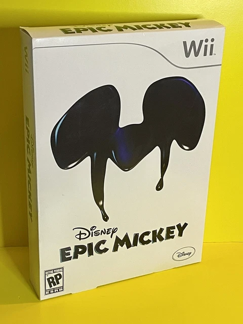 DISNEY EPIC MICKEY Video Game Oversize Store Display Box Art Nintendo ...