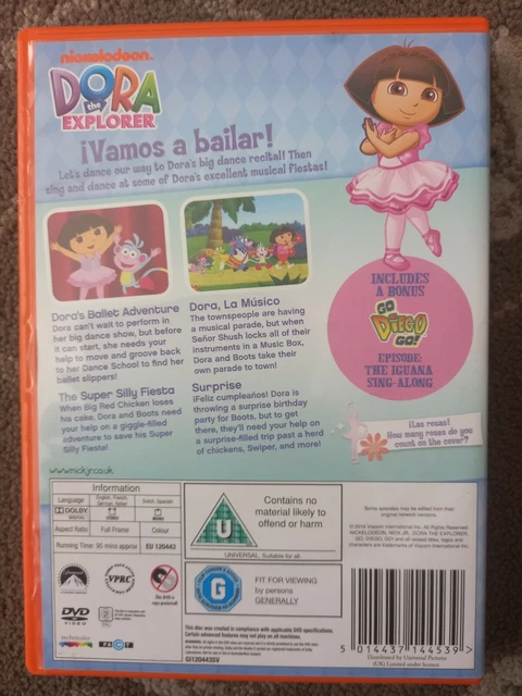 DORA THE EXPLORER Ballet Adventures Dvd Kids 4 Episodes £5.99 - PicClick UK
