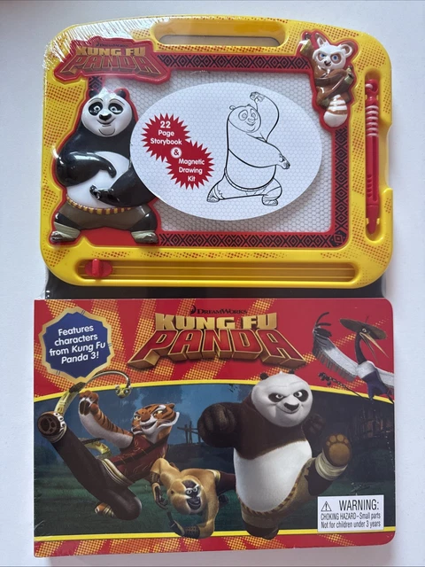 KUNG FU PANDA Storybook and Magnetic drawing kit - brand new £5.92 ...