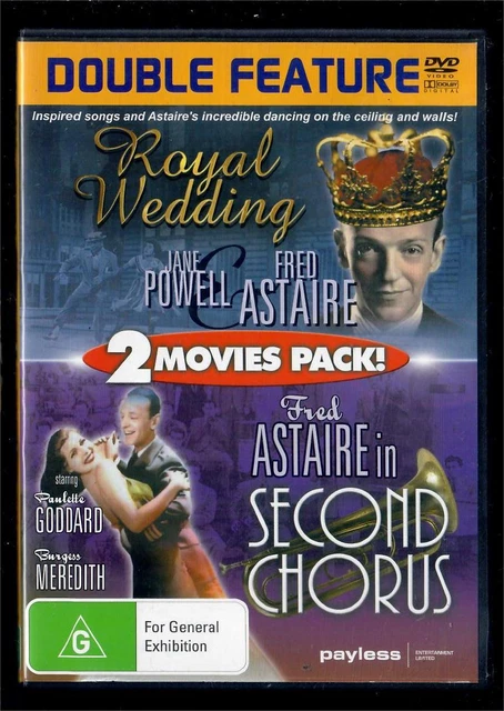 ROYAL WEDDING/SECOND CHORUS Double Feature DVD $11.89 - PicClick AU