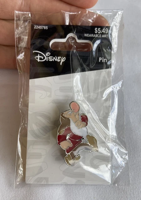 DISNEY SNOW WHITE 7 Dwarfs Dwarf Angry Grumpy Monogram Enamel Pin £9.12 ...