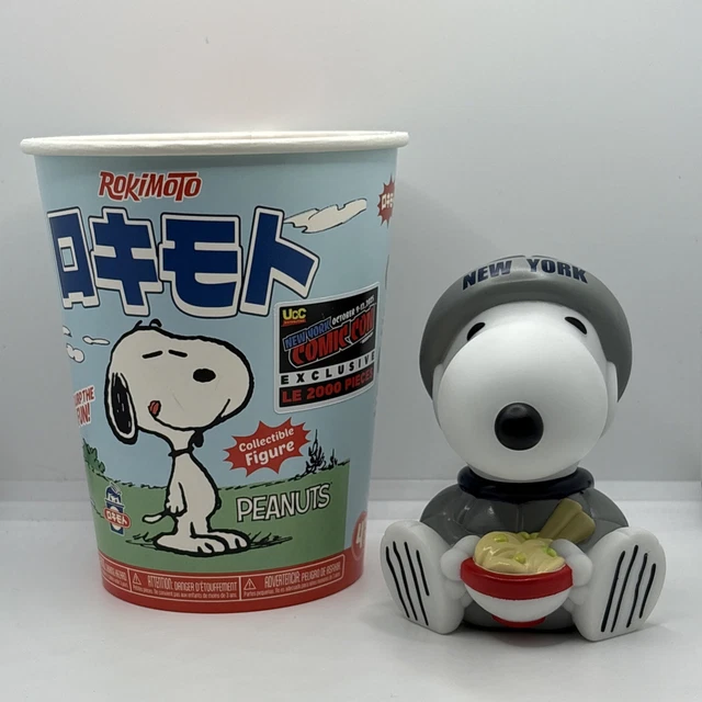 2025 NEW YORK Comic Con NYCC Rokimoto Peanuts Snoopy Slurprise Chase ...