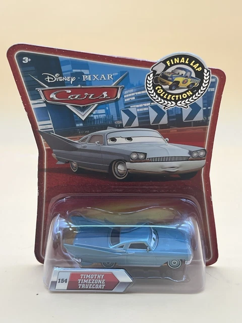 DISNEY PIXAR CARS Final Lap Collection Timothy Timezone Truecoat Mib £ ...