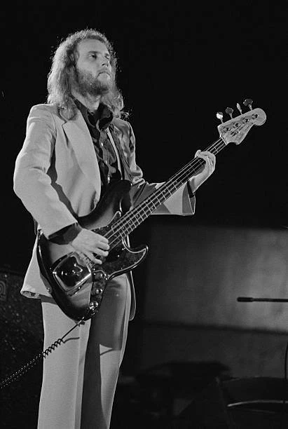 BASSIST ALAN CARTWRIGHT Performing With Procol Harum Music Old Photo ...
