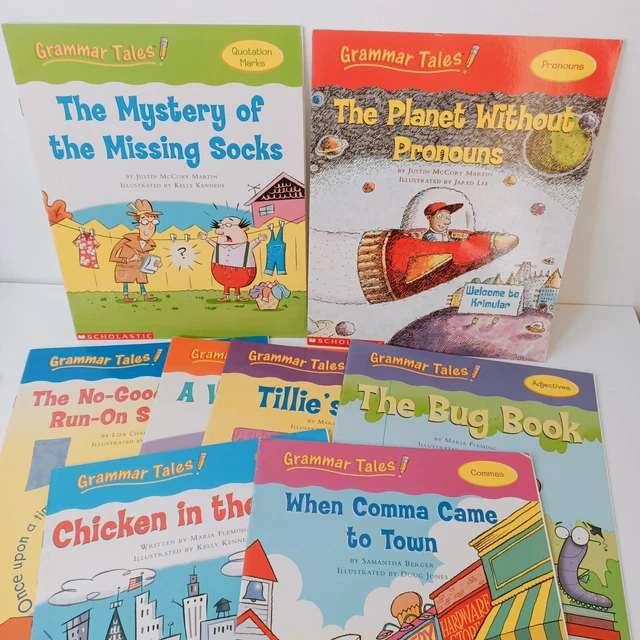 GRAMMAR TALES QUOTATION Marks, Pronouns, Commas, Adjectives, Verbs ...