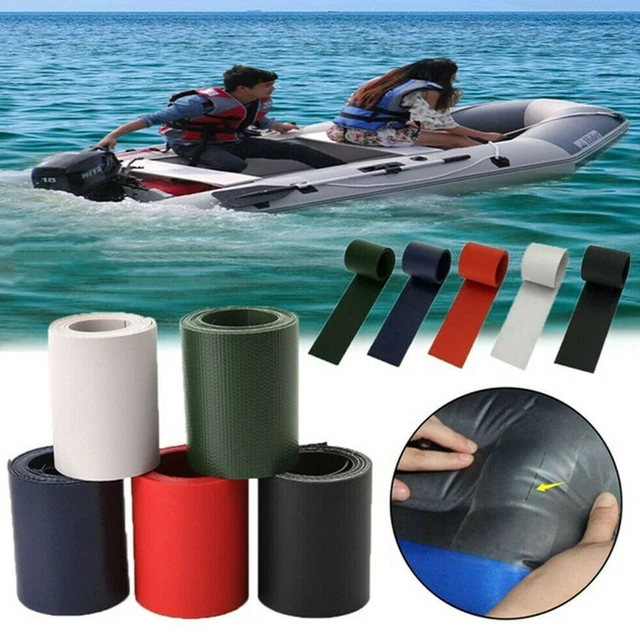 PVC REPAIR PATCH Glue Tool Set Inflatable Boat Kayak Dinghy Rib Canoe ...