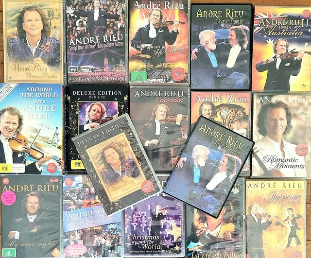 ANDRE RIEU - DVD Lot X 20 - Live In Sydney, Dublin, Australia ...