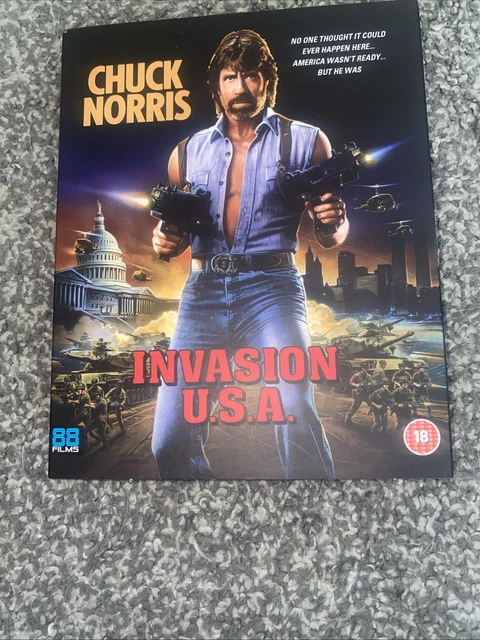 INVASION USA BLU-RAY 88 Films Starring Chuck Norris £16.13 - PicClick UK