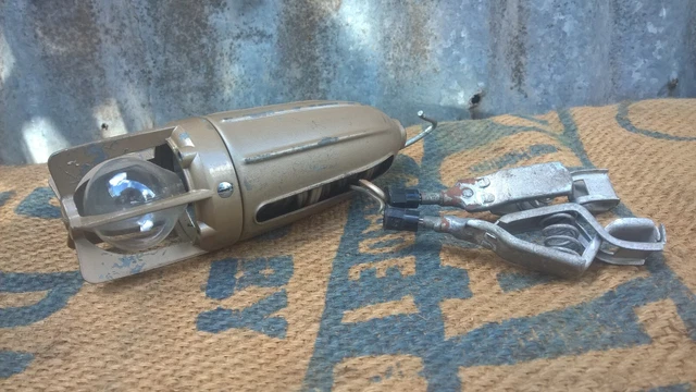 VINTAGE LUCAS MODEL 100 Inspection Light Lamp Bentley,MG,Jaguar,Rolls ...