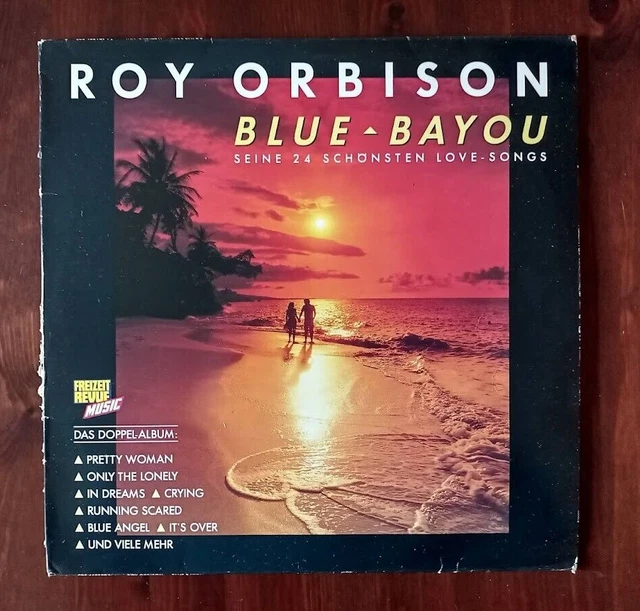 VINYL DLP ROY Orbison Blue Bayou Seine 24 schönsten Love Songs 1989 CBS ...