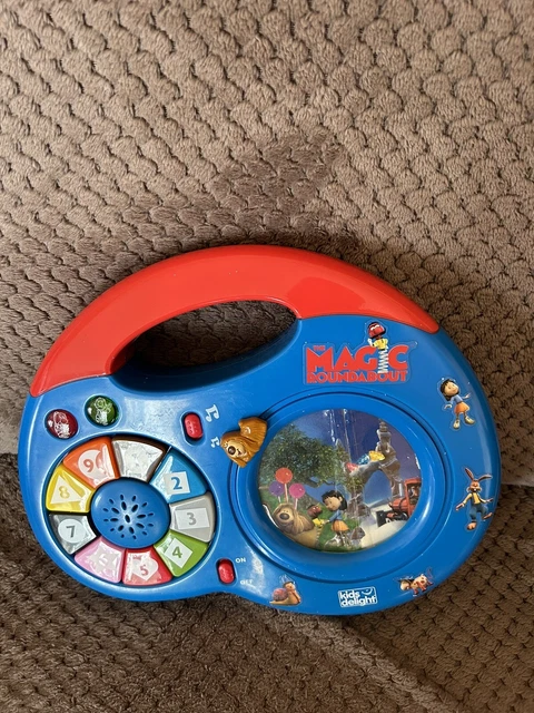 THE MAGIC ROUNDABOUT TOY MUSICAL Dougal's Magical Picture Quiz Game ...