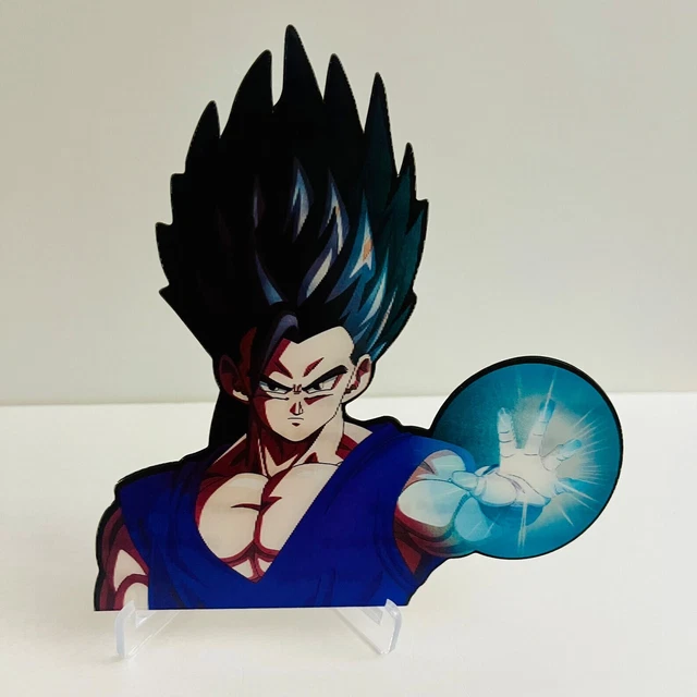 DRAGON BALL Z Gohan Saiyan 3D Lenticular Motion Sticker - Anime ...