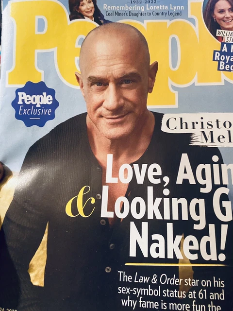 PEOPLE MAGAZINE OCTOBER 24th 2022 Christopher Meloni—bagged ! £1.65 ...