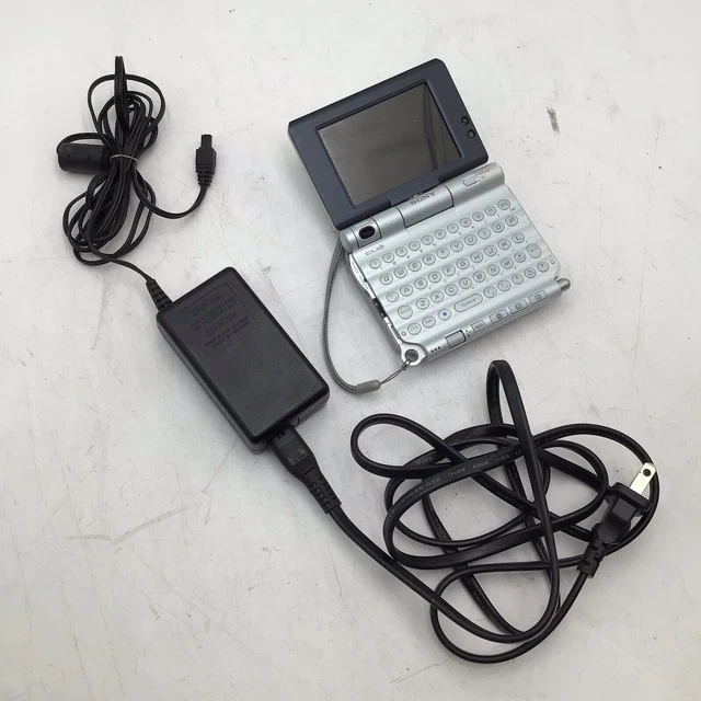 VINTAGE SONY CLIE PEG-UX50 Handheld Palm OS 5.2 Camera IrDA Bluetooth ...