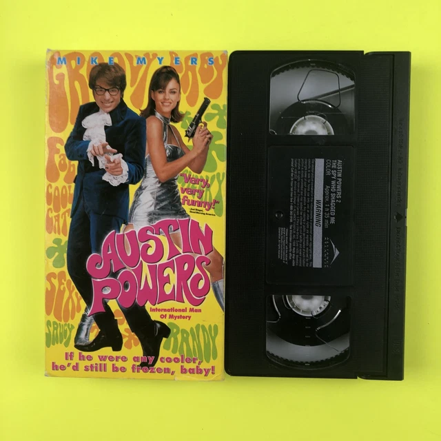 AUSTIN POWERS: INTERNATIONAL Man Of Mystery (VHS, 1997, Standard ...