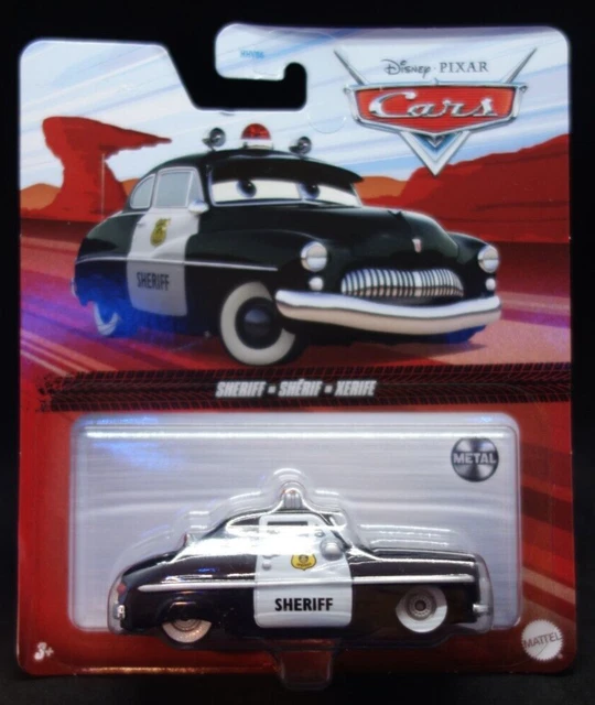 DISNEY PIXAR CARS 1:55 Diecast - Sheriff MATTEL $19.99 - PicClick AU
