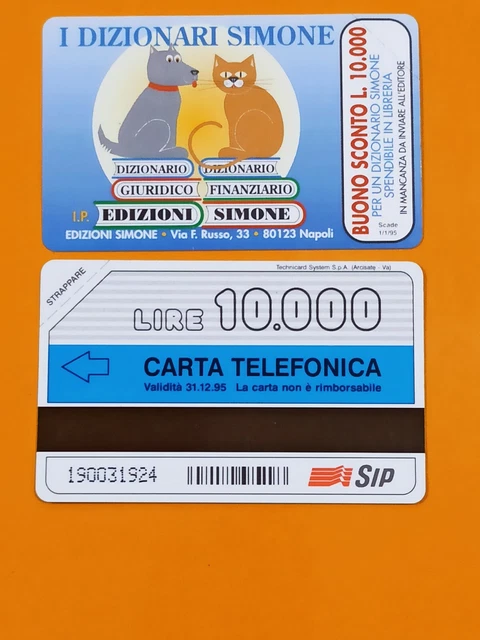 SCHEDE TELEFONICHE SIP SCHEDA RARA nuova EUR 15,99 - PicClick IT