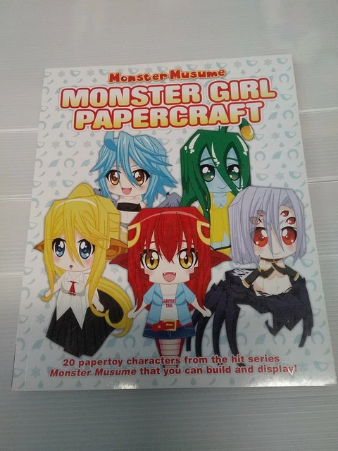 MONSTER MUSUME MONSTER GIRL PAPERCRAFT Make Your Own Monster Girls ...