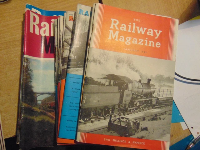 THE RAILWAY MAGAZINE - 1963 Complete 12 Issues £3.30 - PicClick UK