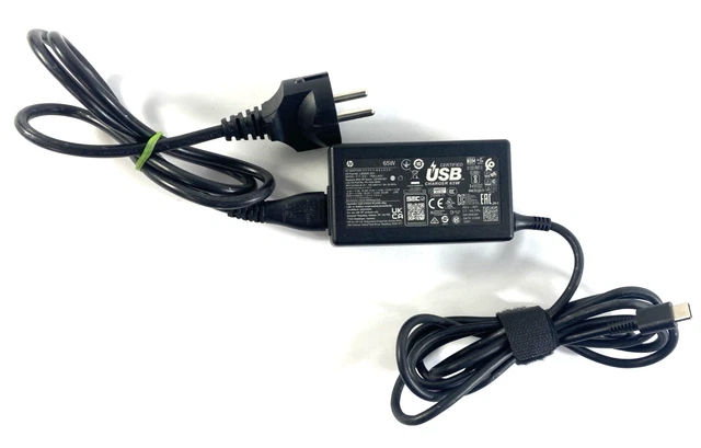 ORIG. HP TPN-LA23 L67440-001 USB-C 65W Power Adapter Laptop Ladegerät Netzteil EUR 23,00 ...